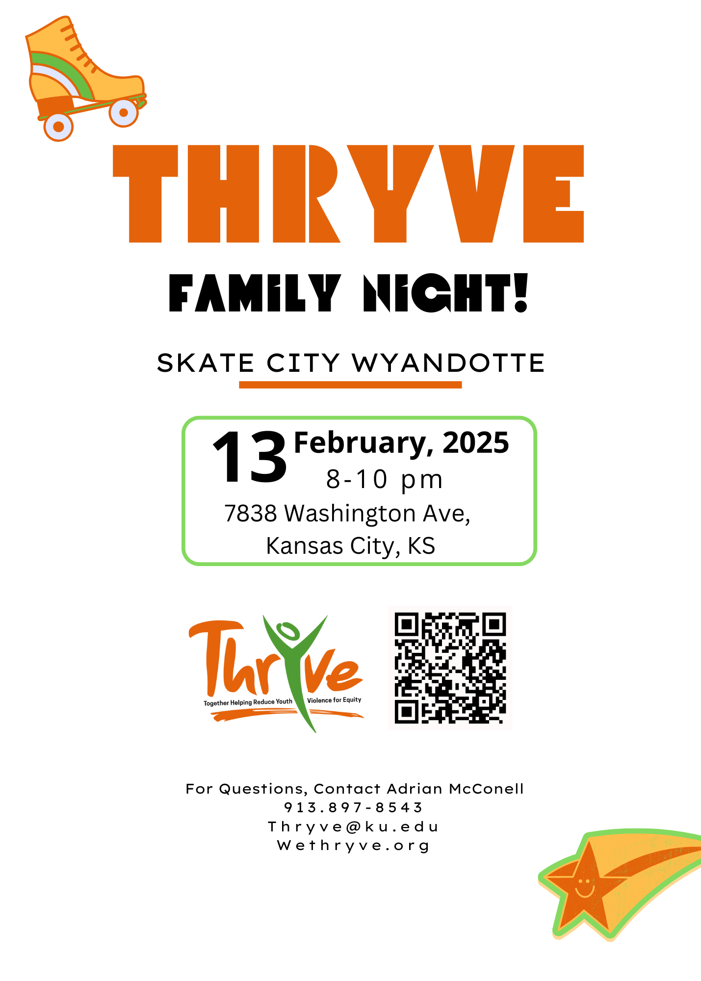 Family Skate Engagement Night - wethryve.org